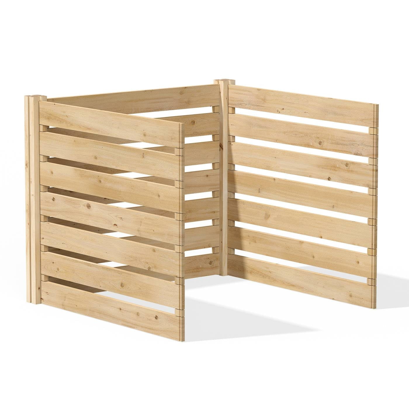 Add on Kit for 174 Gallon Cedar Wood Compost Bin - Made in the USA ...