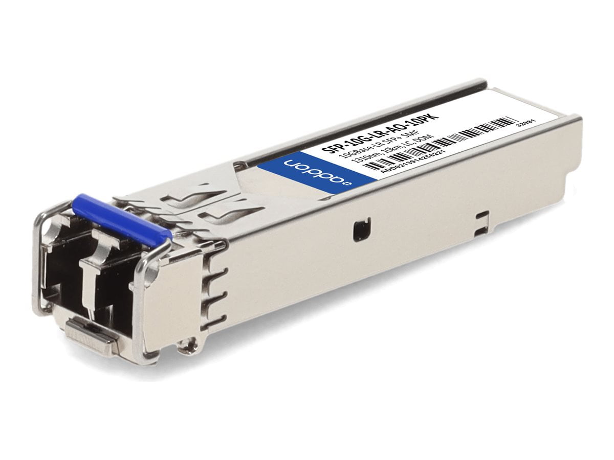 AddOn 10-Pack of Cisco SFP-10G-LR Compatible TAA Compliant 10GBase-LR ...