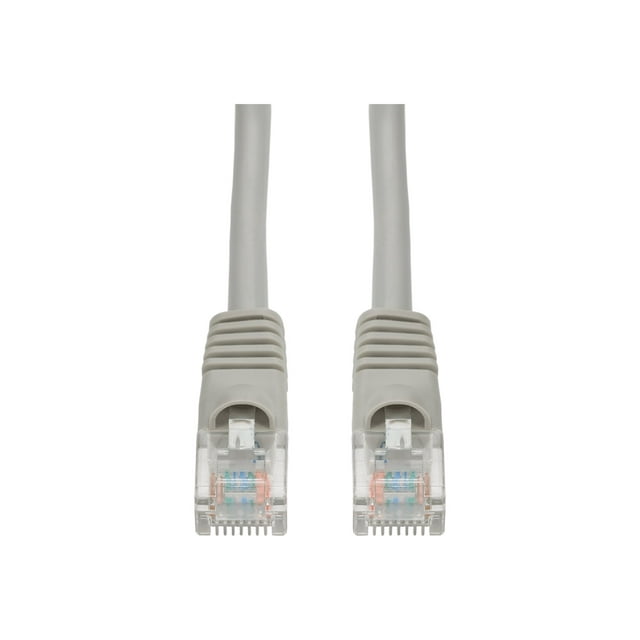 AddOn 165ft Gray CAT 6A PVC Ethernet Cable Snagless Bubble Boot RJ-45 M/M - Walmart.com