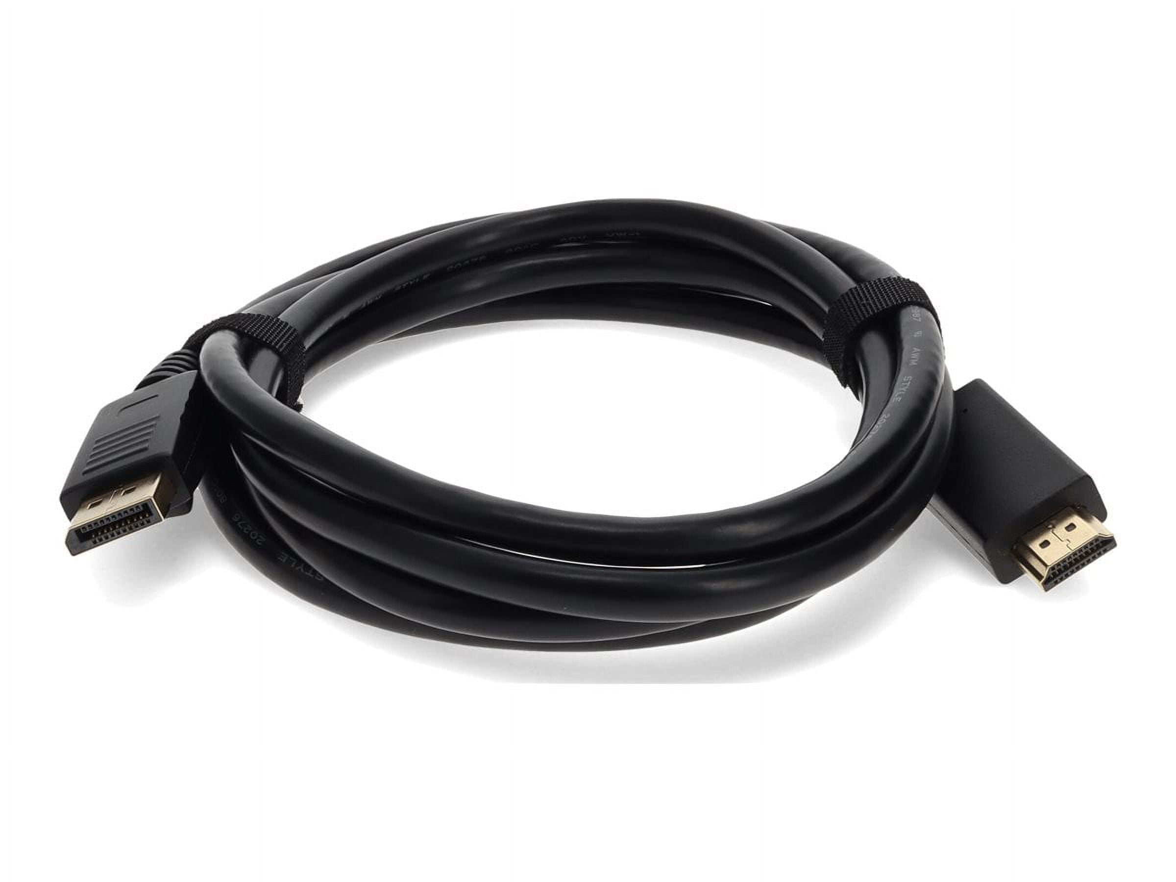 AddOn 2m DisplayPort/HDMI Audio/Video Cable DISPORT2HDMIMM2M - Walmart.com