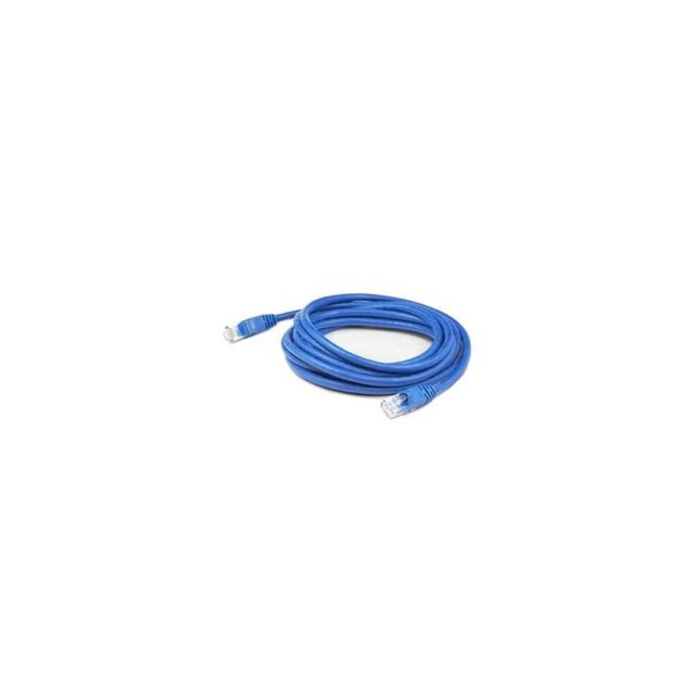 AddOn 30ft RJ-45 Male to RJ-45 Male Straight Blue Cat6A UTP PVC Copper ...