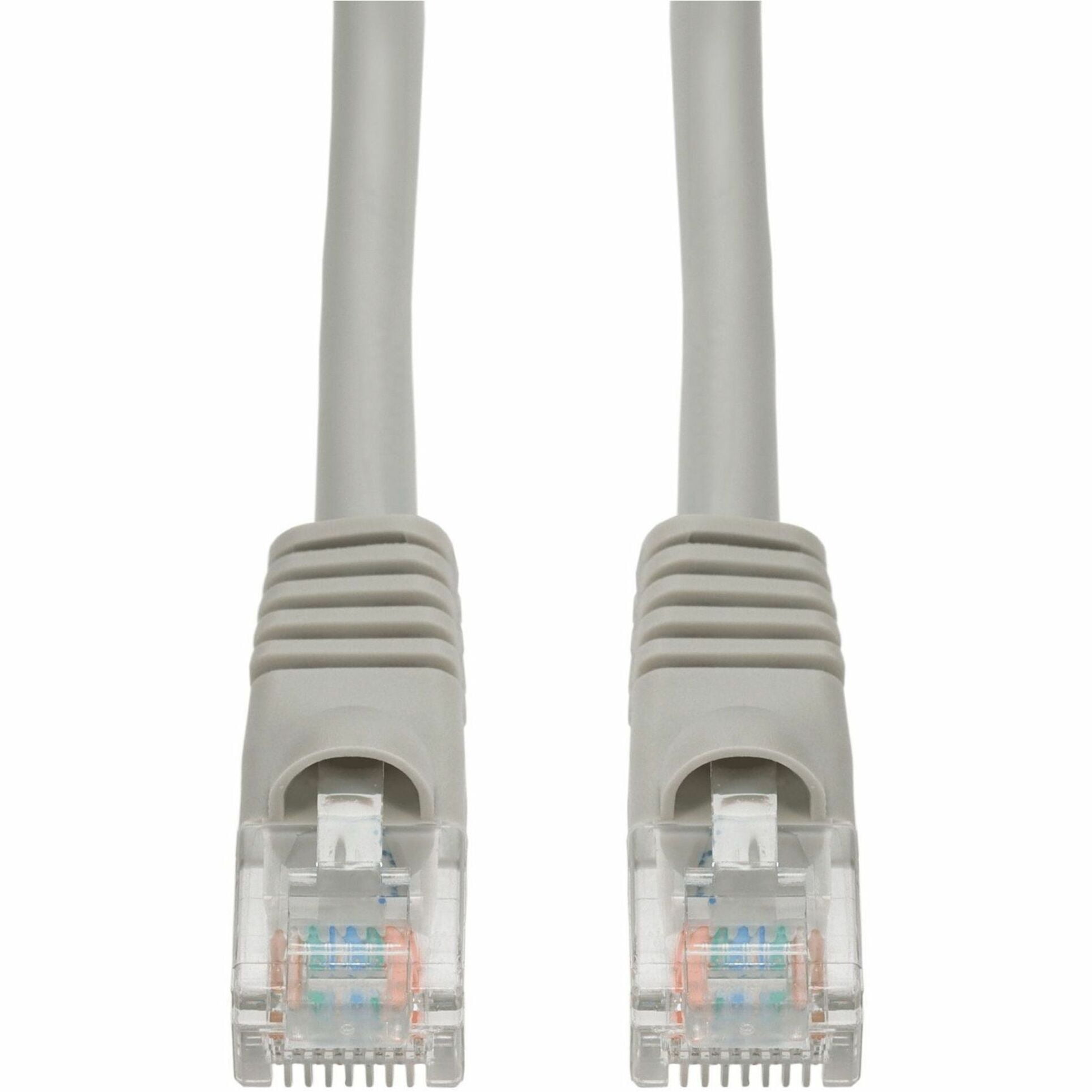 AddOn 4ft Gray CAT 6 PVC Ethernet Cable Snagless Bubble Boot RJ-45 M/M - Walmart.com