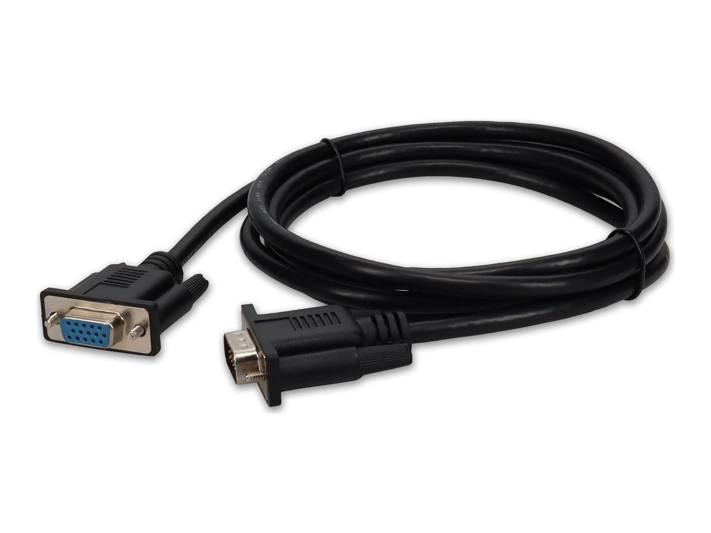 AddOn 6ft VGA Male to VGA Male Black Cable For Resolution Up to ...