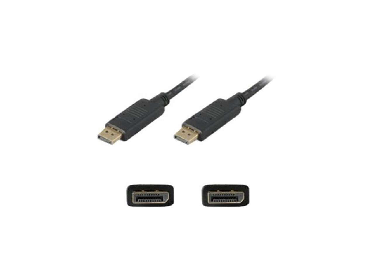 AddOn Bulk 5 Pack 6ft (2M) DisplayPort Cable - M/M - Walmart.com