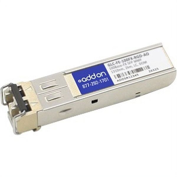 AddOn Cisco GLC-FE-100FX-RGD Compatible 100Base-FX SFP Transceiver (MMF ...