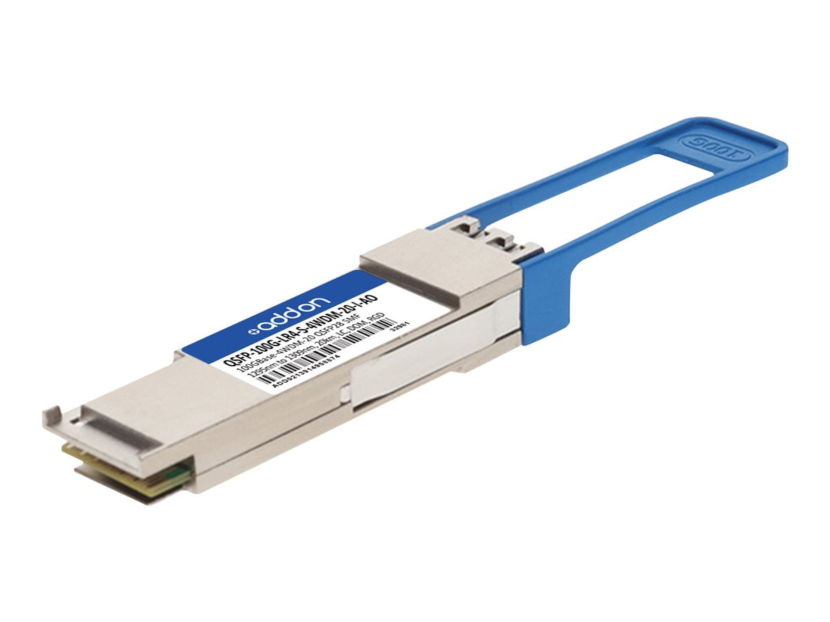 AddOn Cisco QSFP-100G-LR4-S-4WDM-20-I Compatible TAA 100GBase-4WDM-20 ...