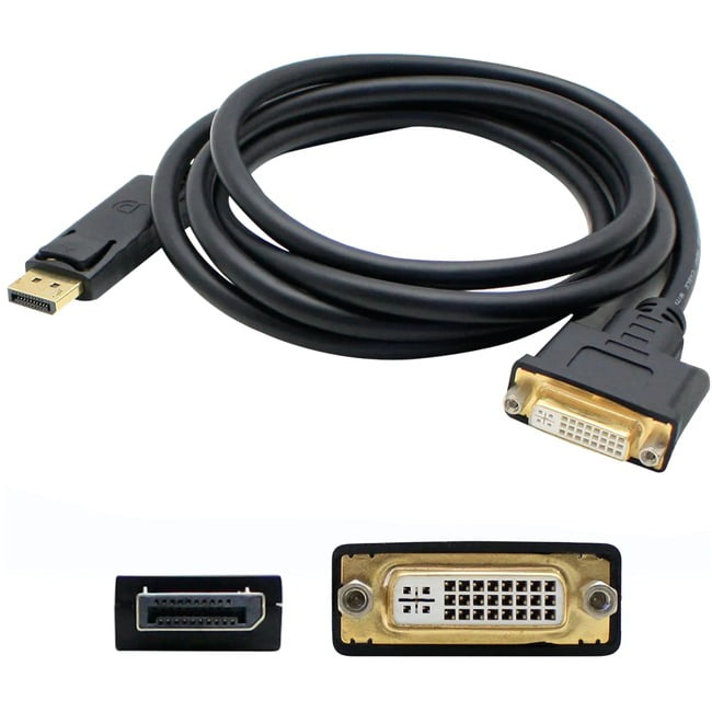 AddOn DisplayPort/DVI-D Video Cable DISPLAYPORT2DVID2F - Walmart.com