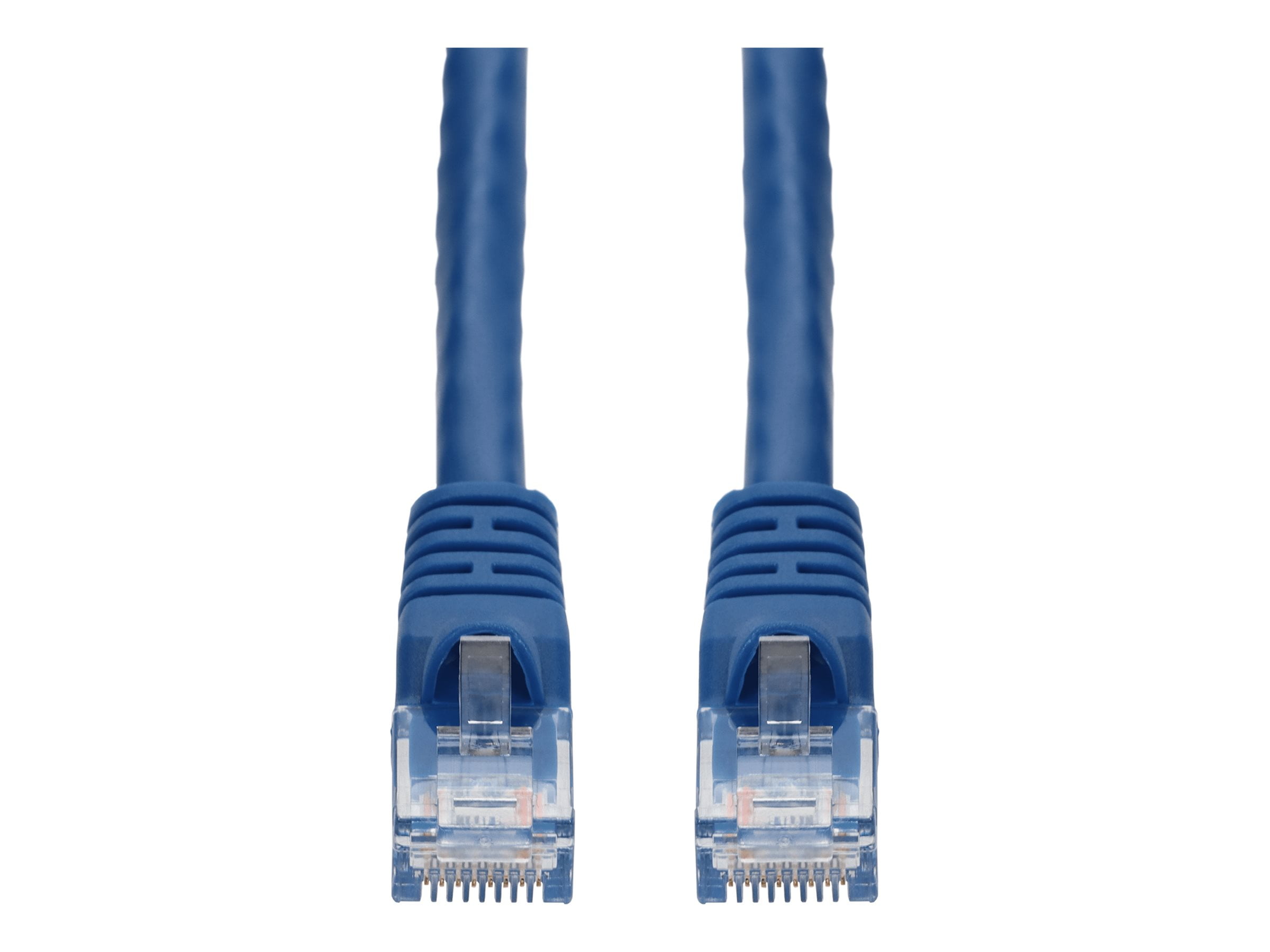 AddOn 6in Blue CAT 5E PVC Ethernet Cable Snagless Bubble Boot RJ-45 M/M - Walmart.com