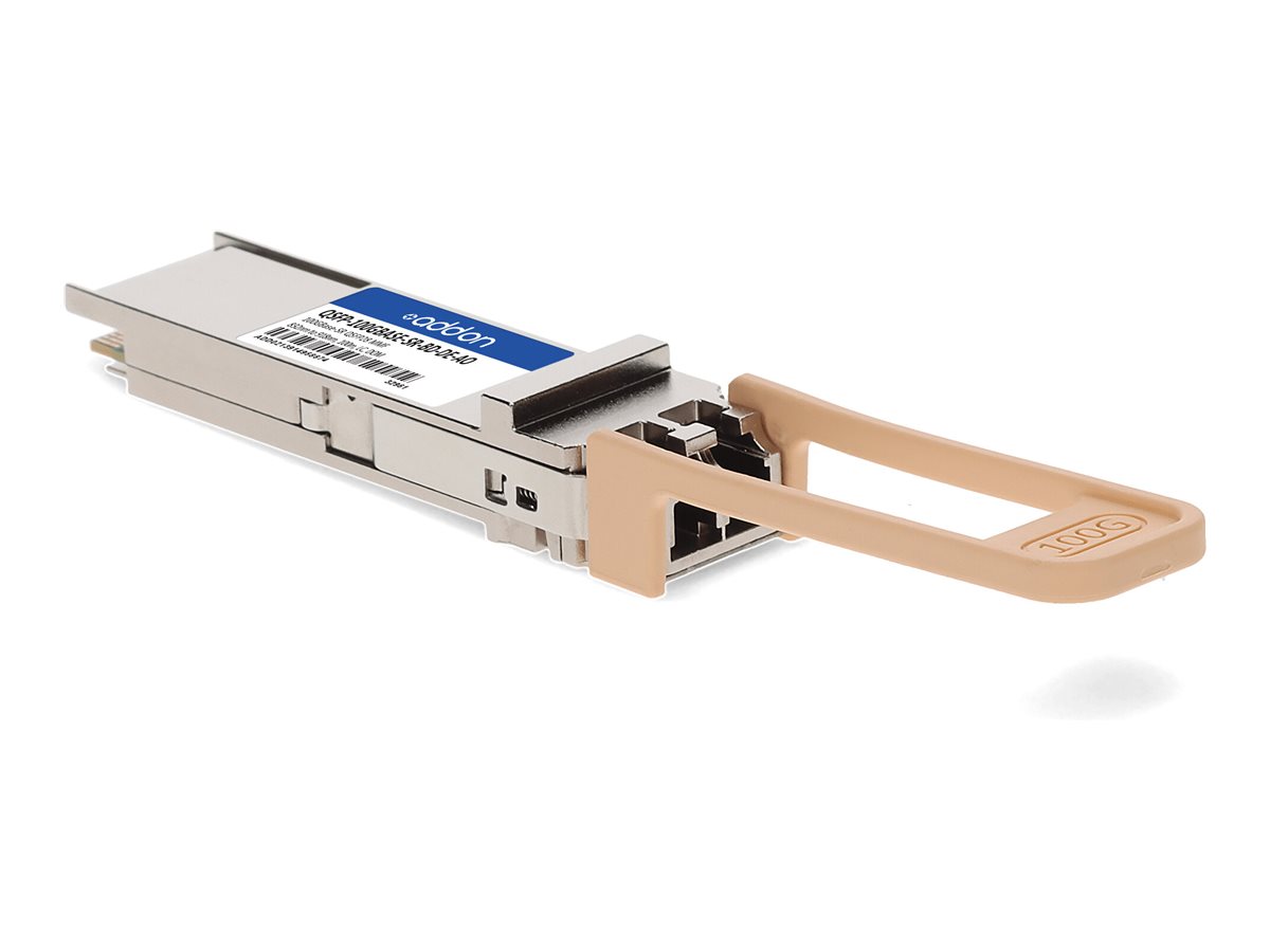 AddOn - QSFP28 transceiver module - 100GbE - Ethernet 100GBase-SR-BX ...