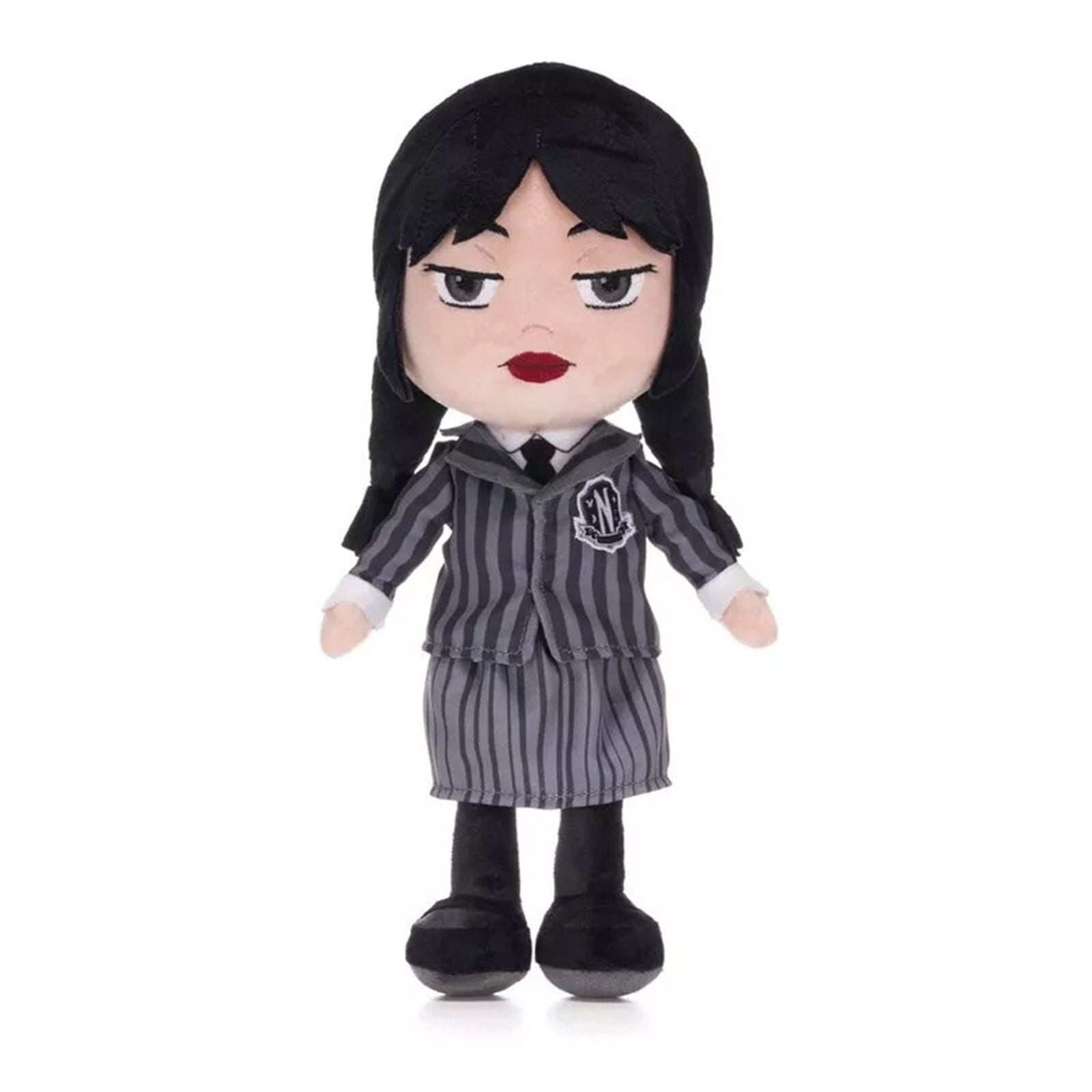 Addams Family, 12-inch Cute Wednesday Addams Plush Toy, With the Most ...