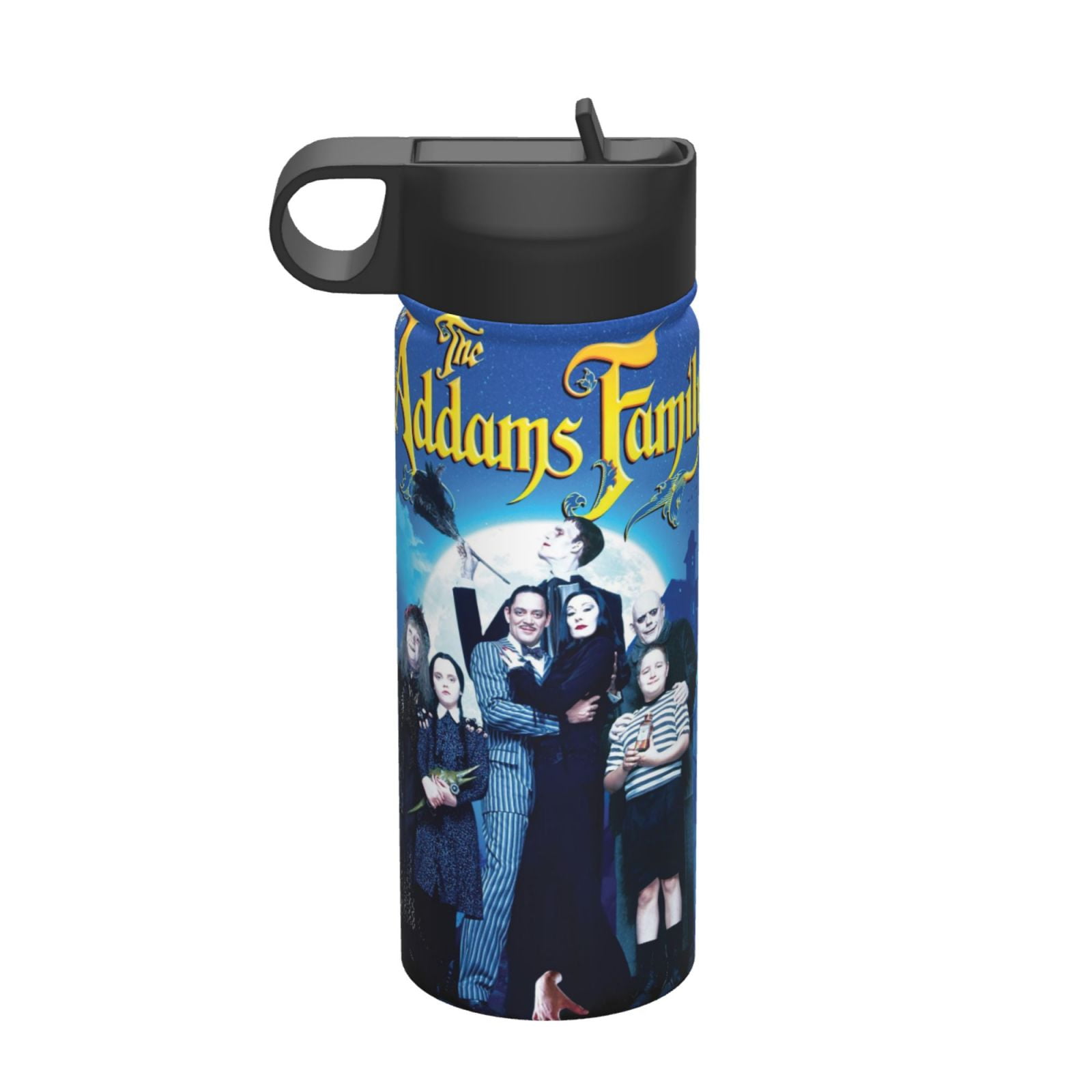 The Addams Family Insulated Water Bottle, 18oz Vacuum Stainless Steel ...