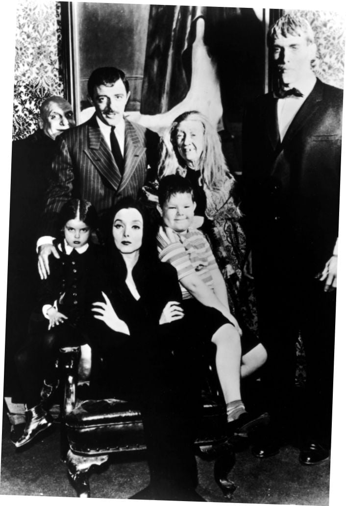 Addams Family Tv Bw Metal Sign 8inx 12in Art Print on Metal 8x12 Square ...