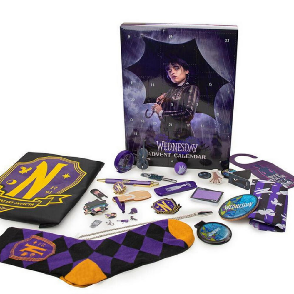 Addams Family Wednesday Calendar 2025 - Bundle of Deluxe Wednesday Wall ...