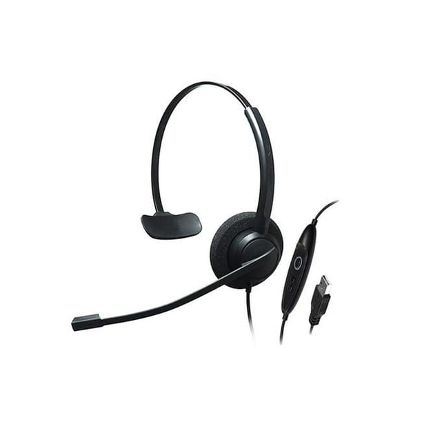 ADDASOUND Single Ear, Noise Cancelling USB Headset - Walmart Business ...