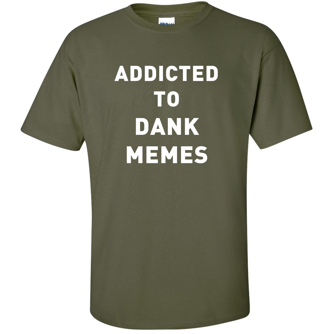 Addicted To Dank Memes Adult Short Sleeve T-shirt - Walmart.com