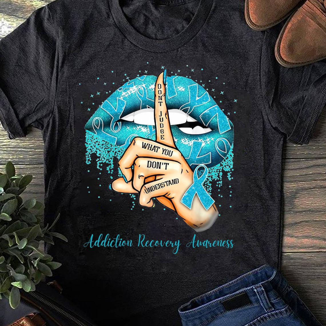 Addiction Recovery Awareness Shirt Autism Shirt - Addiction Recovery ...