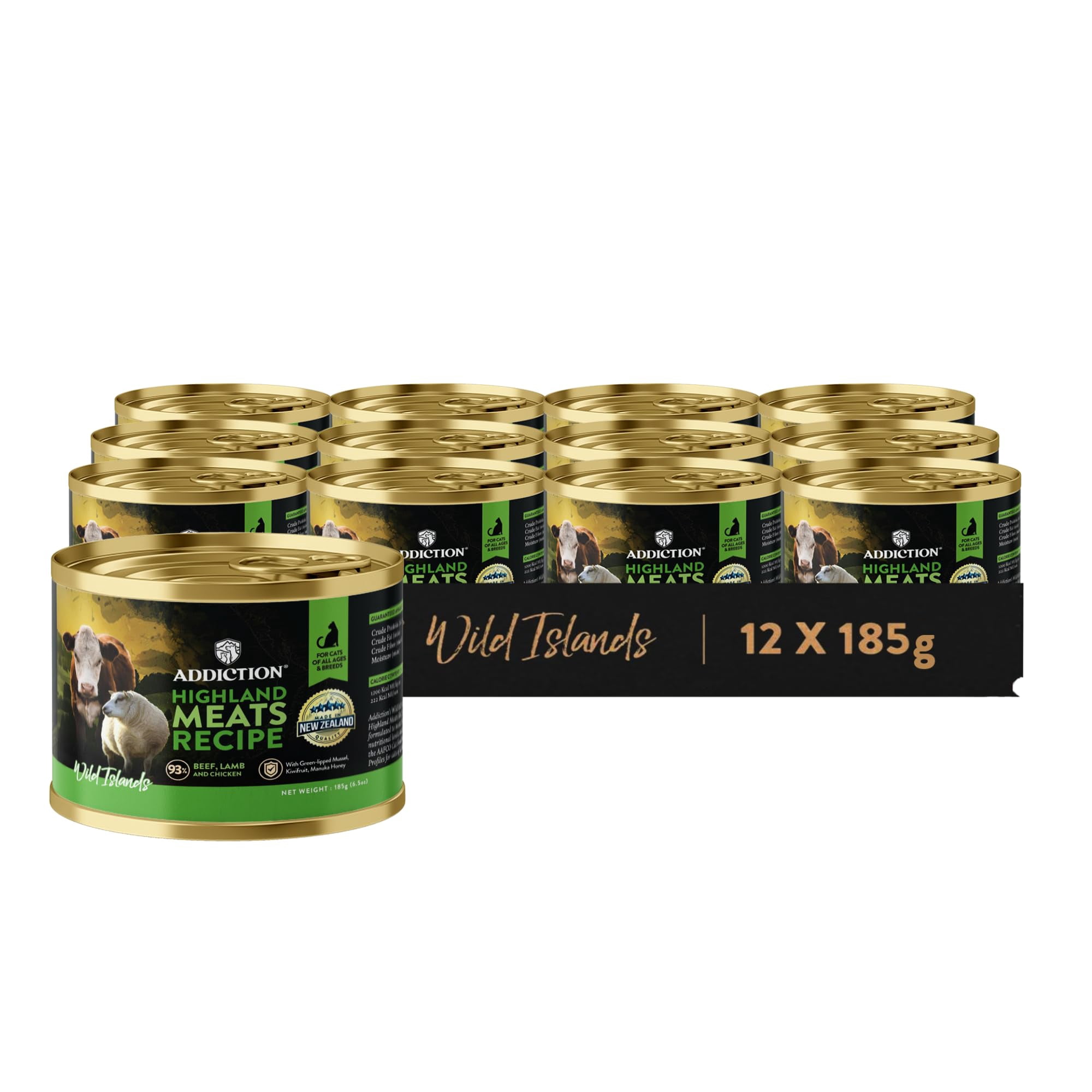 Addiction Wild Islands Highland Meats Premium Lamb & Beef Grain-Free ...