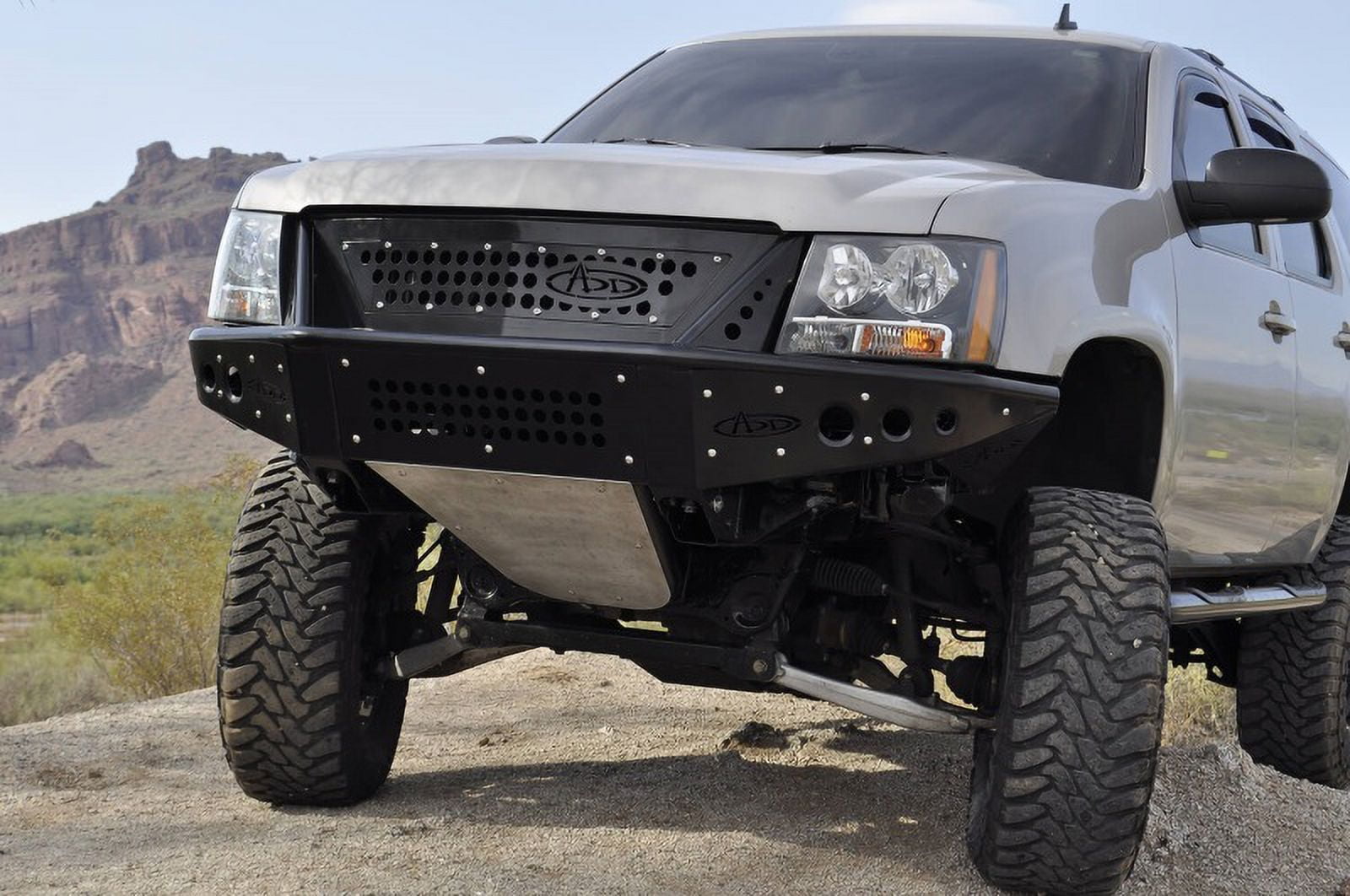 Addictive Desert Designs 07-13 Chevy Tahoe Stealth Front Bumper w ...