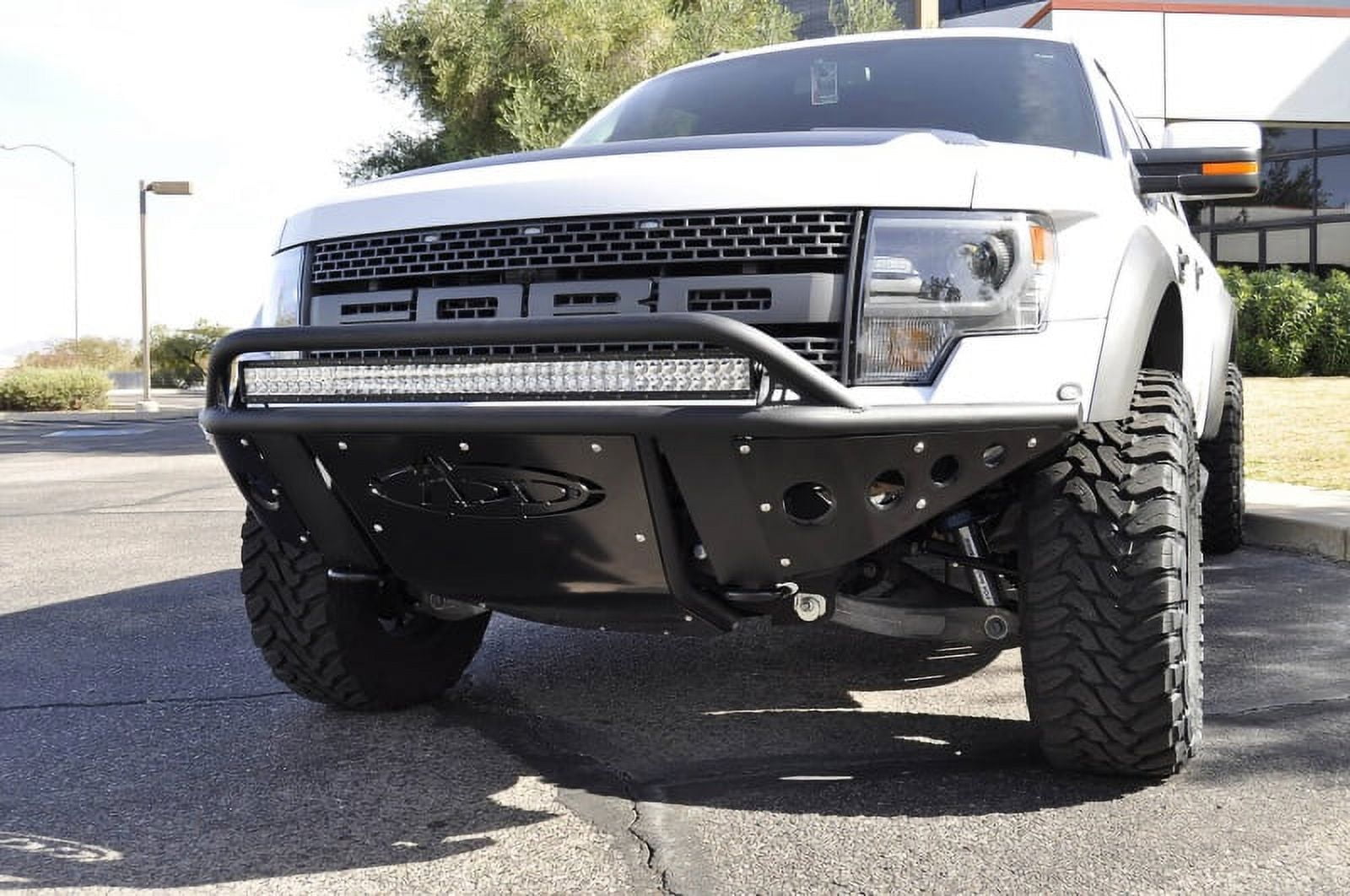 Addictive Desert Designs 10-14 Ford F-150 Raptor Stealth Front Bumper w ...