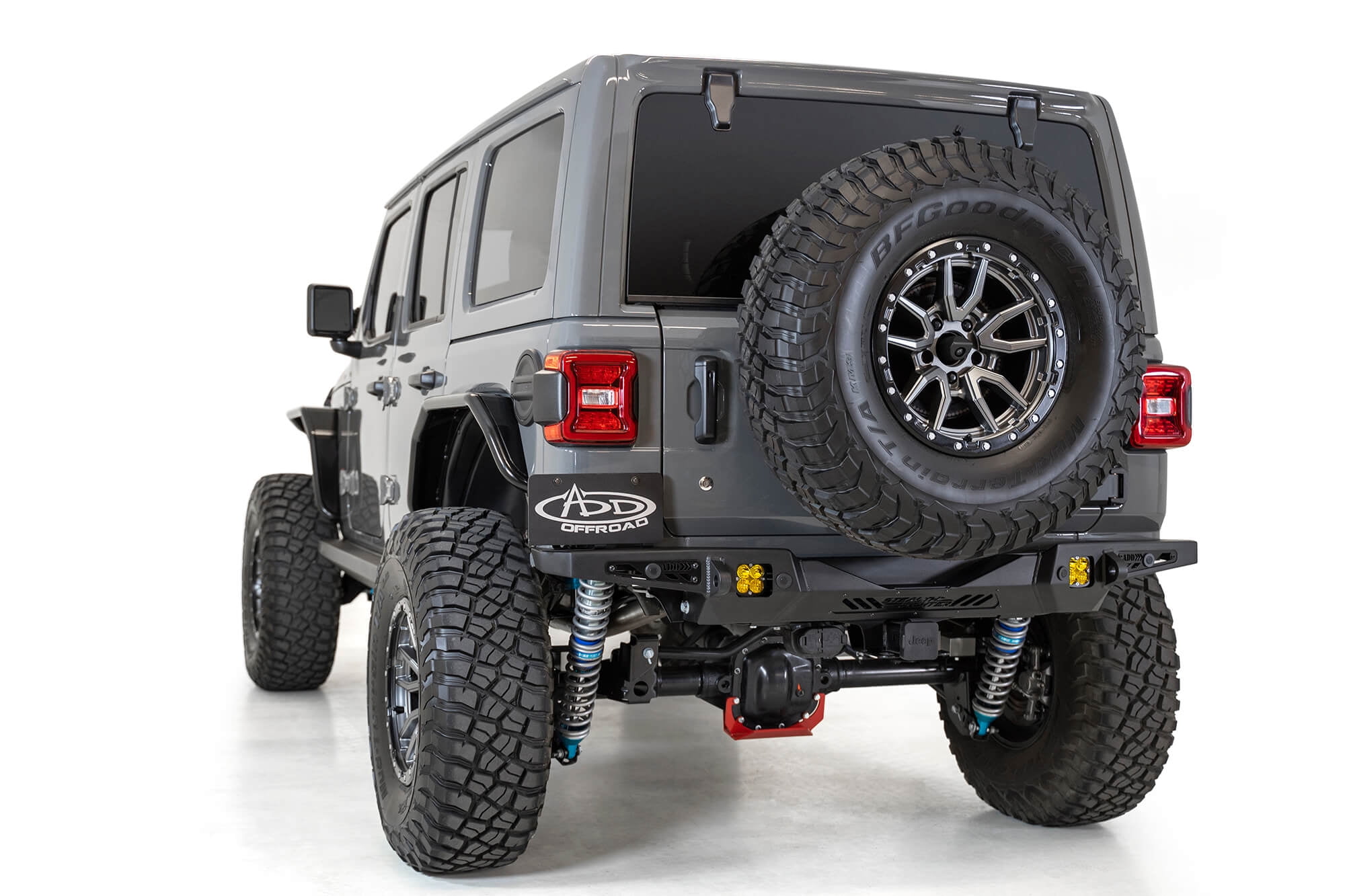 Addictive Desert Designs Stealth Fighter Rear Fenders for 18-21 Jeep ...