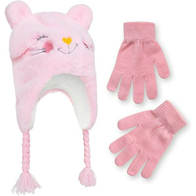 Addie & Tate Kids Beanie and Mittens Combo - Toddler Winter Hat and ...