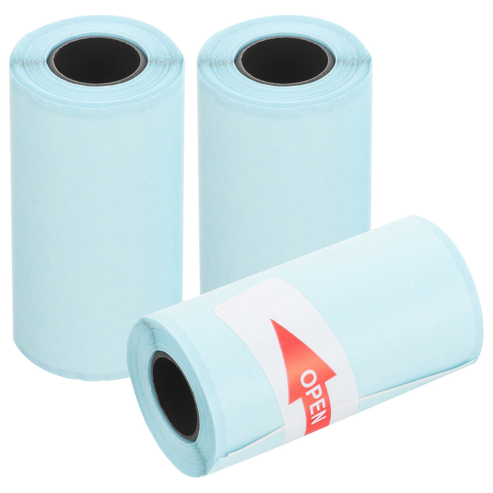 Adding Machine Paper,3 Rolls Thermal Label Printing Paper Adhesive ...