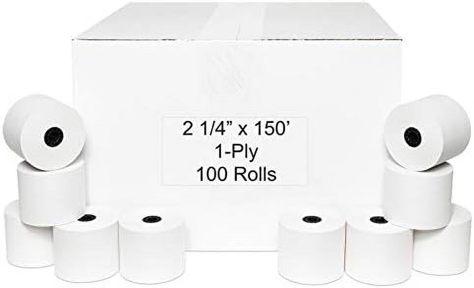 Adding Machine Rolls, Calculator Rolls, 2.25 Inch x 150 Bond Rolls ...