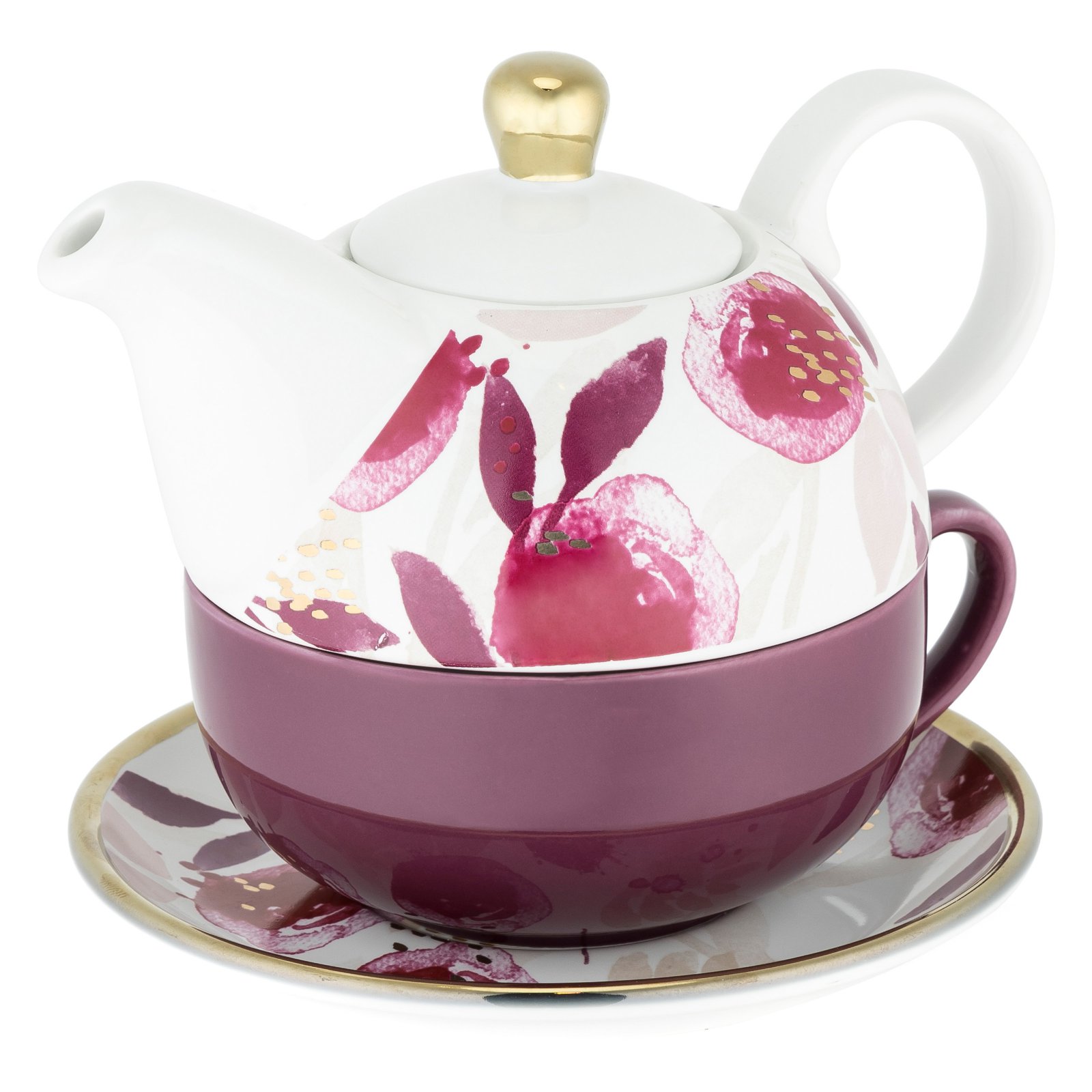 Addison Berry Floral Tea for One Set - Walmart.com