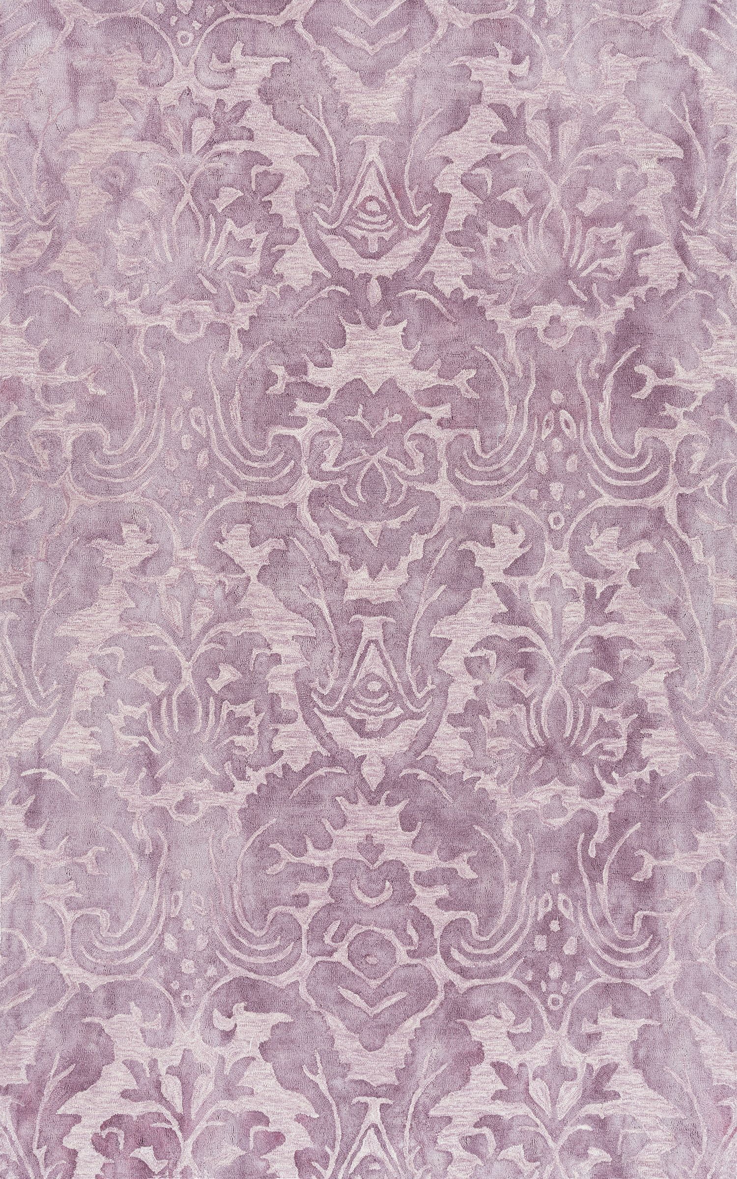 Addison Nolita Traditional Wool Orchid Damask Area Rug - Walmart.com
