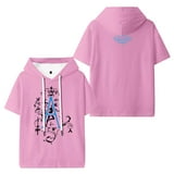 Addison Rae A Logo Merch Hooded T-Shirts Casual Women Men Short Sleeve ...