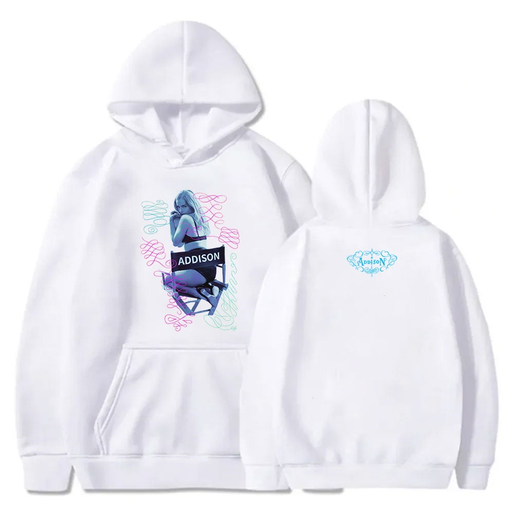Addison Rae Album Cover Hoodies Streetwear Women Men Fashion Long ...