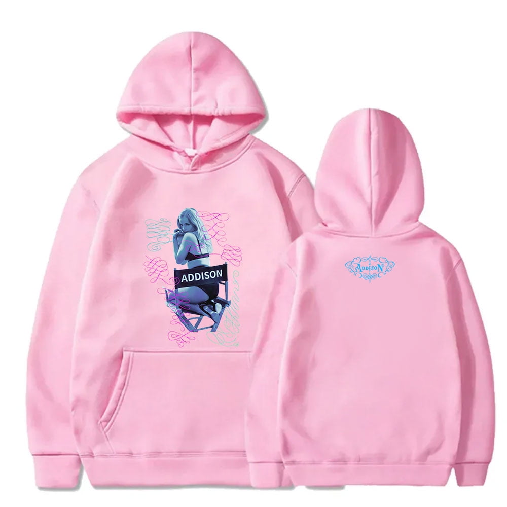 Addison Rae Album Cover Hoodies Streetwear Women Men Fashion Long ...