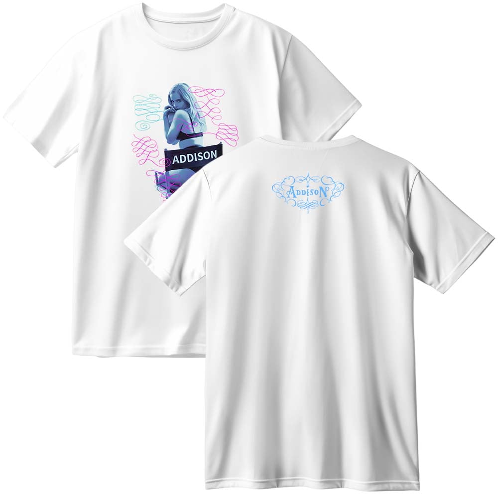 Addison Rae Album The Addison Tour 2025 Merch Cotton T-Shirt Women Men ...