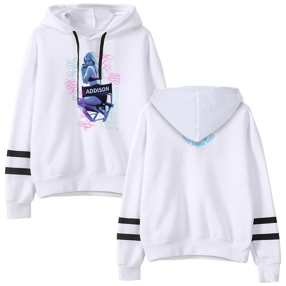 Addison Rae Hoodies Sweatshirt Men Women Long Sleeve Pocketless ...