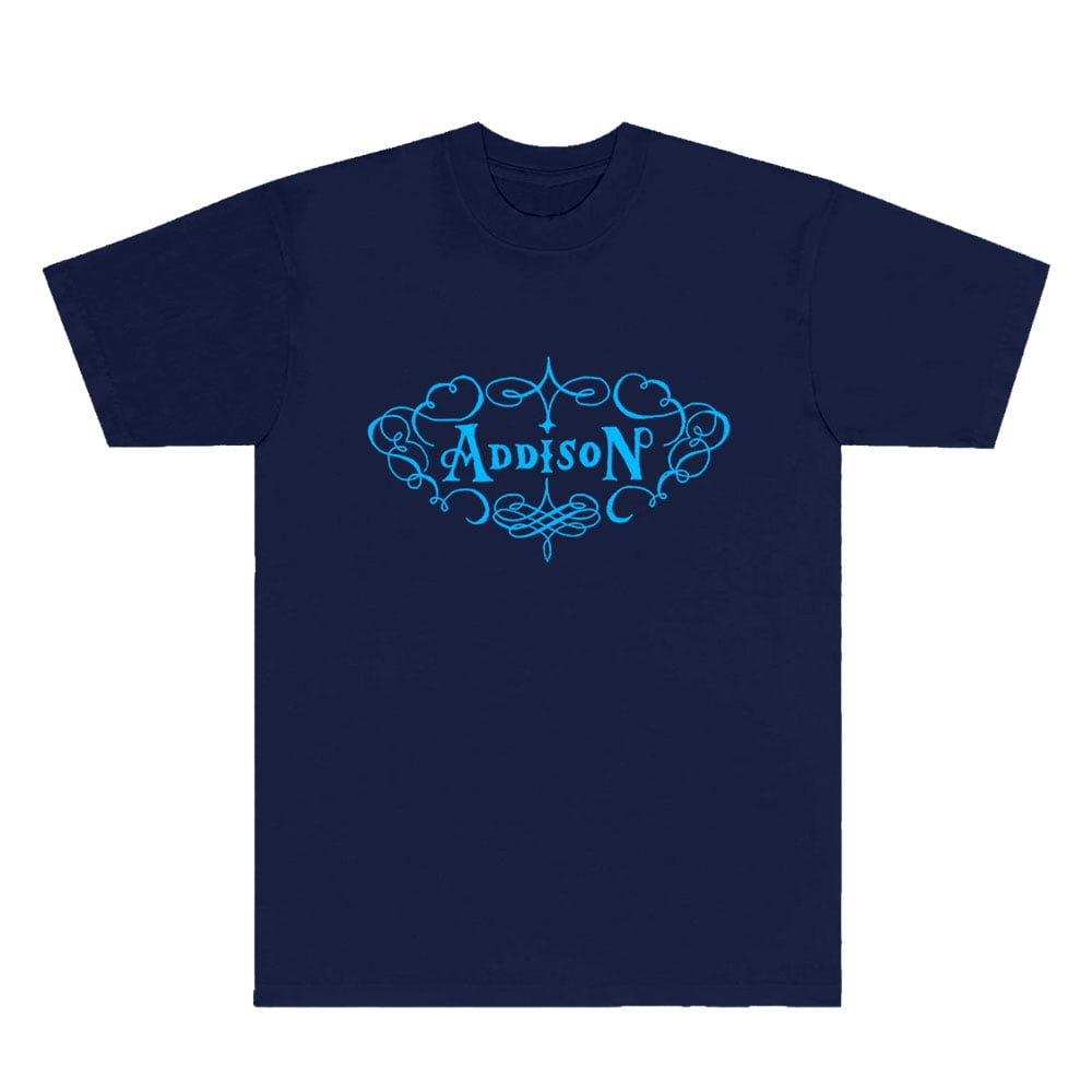 Addison Rae Logo T-Shirts 2025 Tour Merch Women Men Fashion Crewneck ...