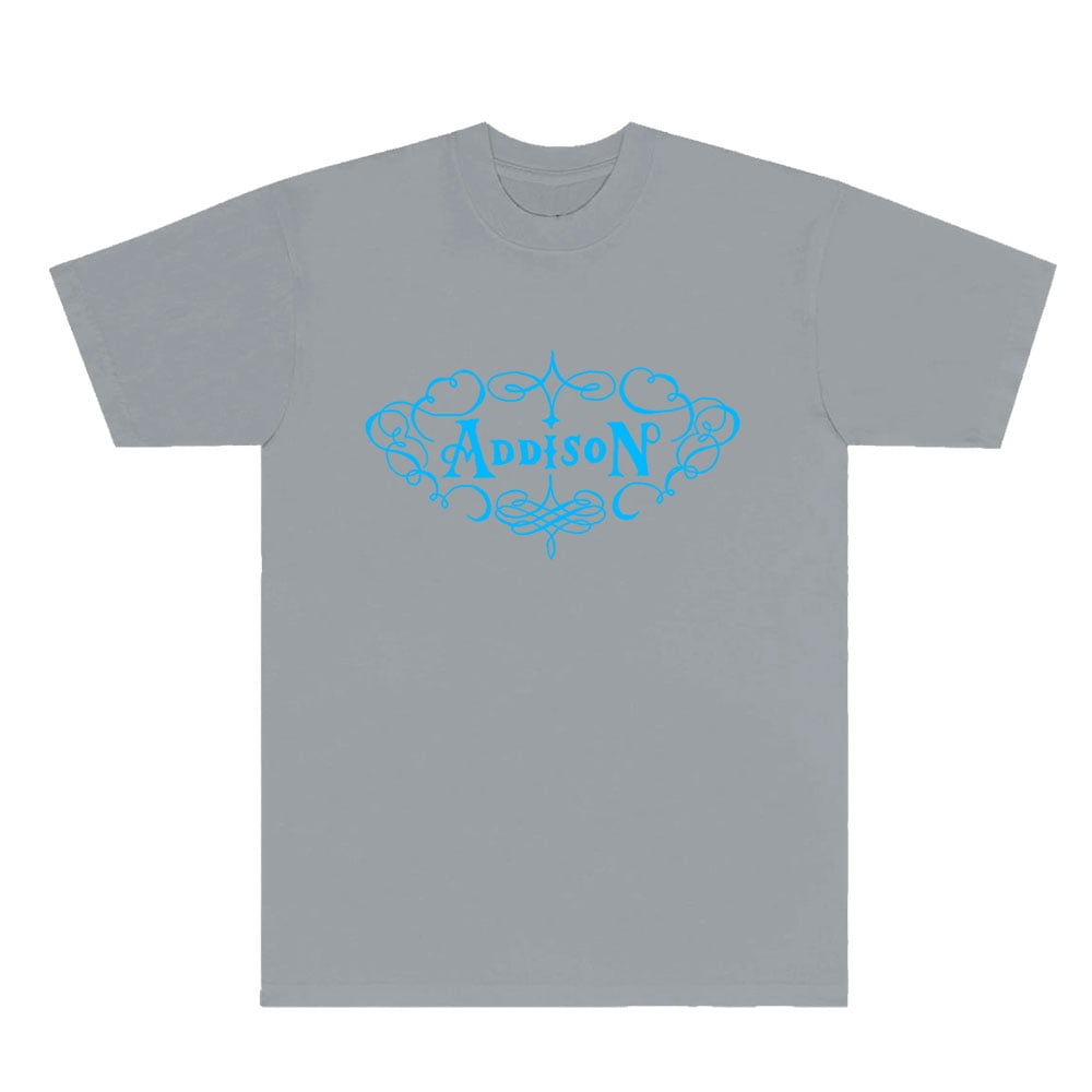 Addison Rae Logo T-Shirts 2025 Tour Merch Women Men Fashion Crewneck ...