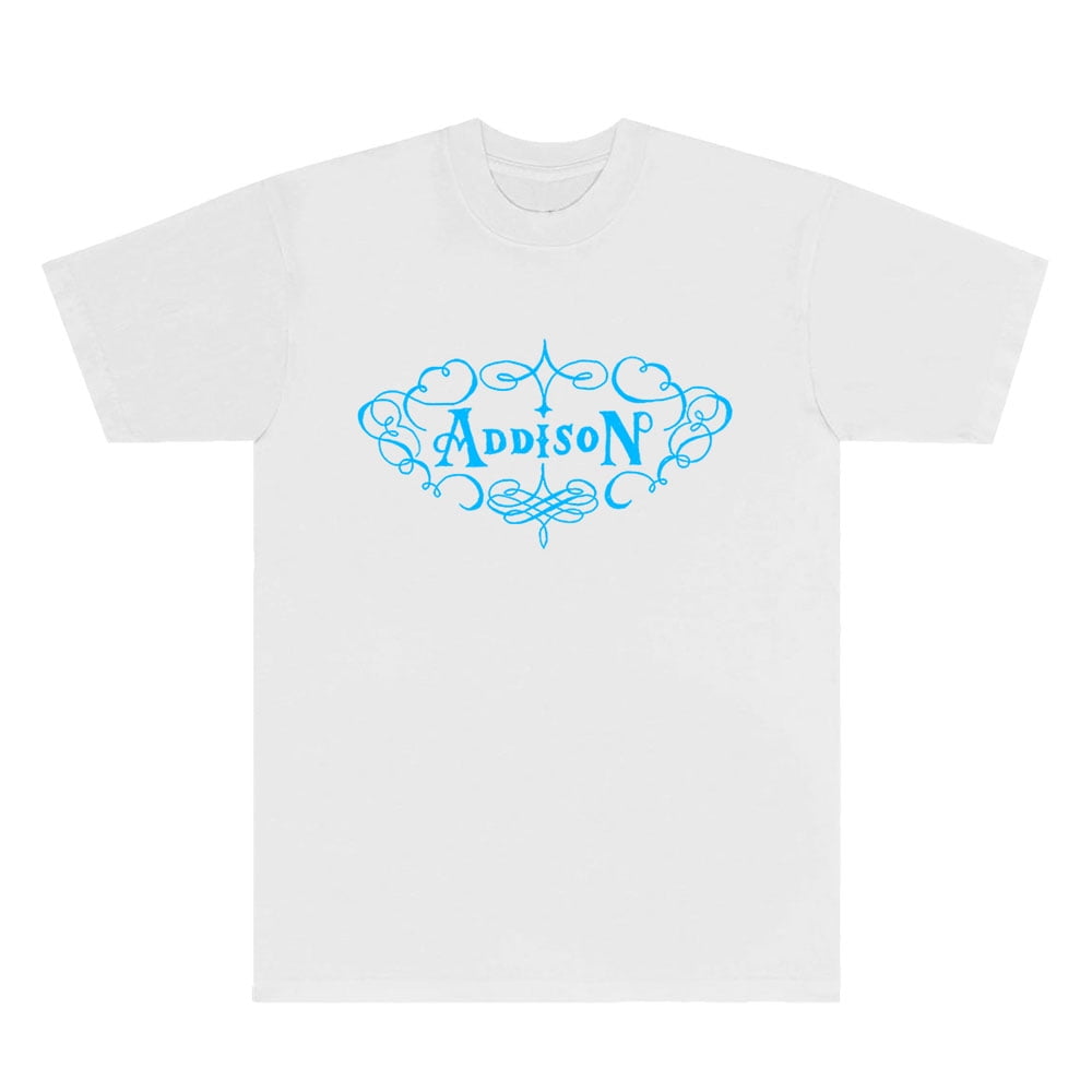 Addison Rae Logo T-Shirts 2025 Tour Merch Women Men Fashion Crewneck ...