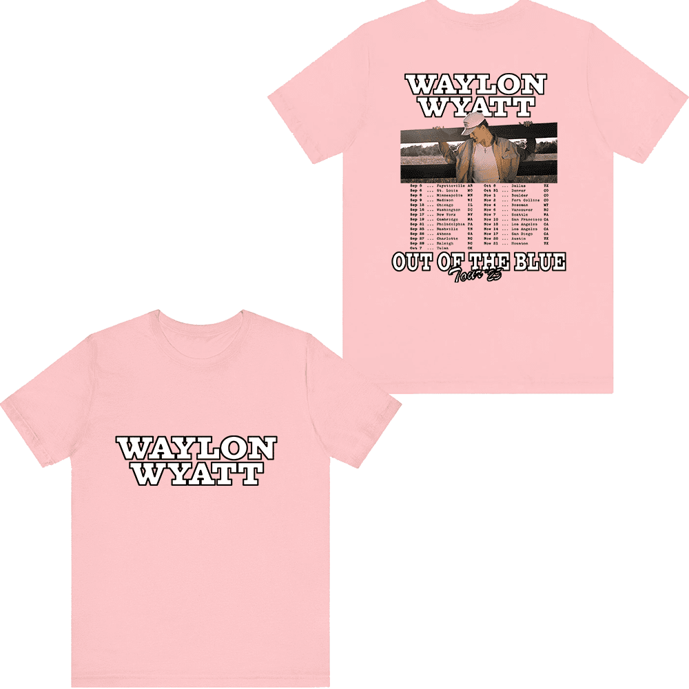 Addison Rae Merch Out of The Blue Tour 25 T-shirt Men Women Fashion ...