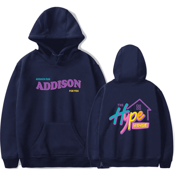 Addison Rae Merch The House Hoodie Unisex Men Women Long Sleeve ...