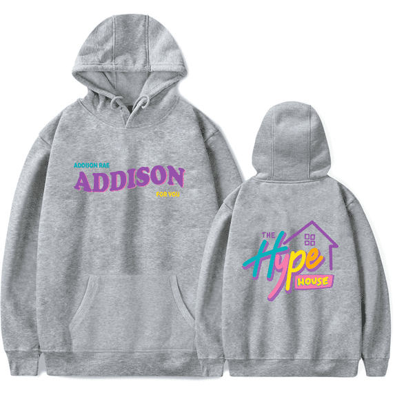Addison Rae Merch The House Hoodie Unisex Men Women Long Sleeve ...