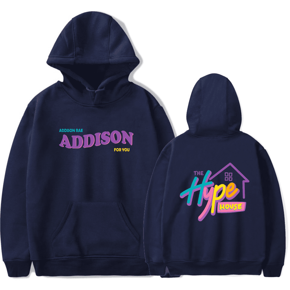 Addison Rae Merch Unisex Hoodie The House Print Fun Clothing Fashion ...