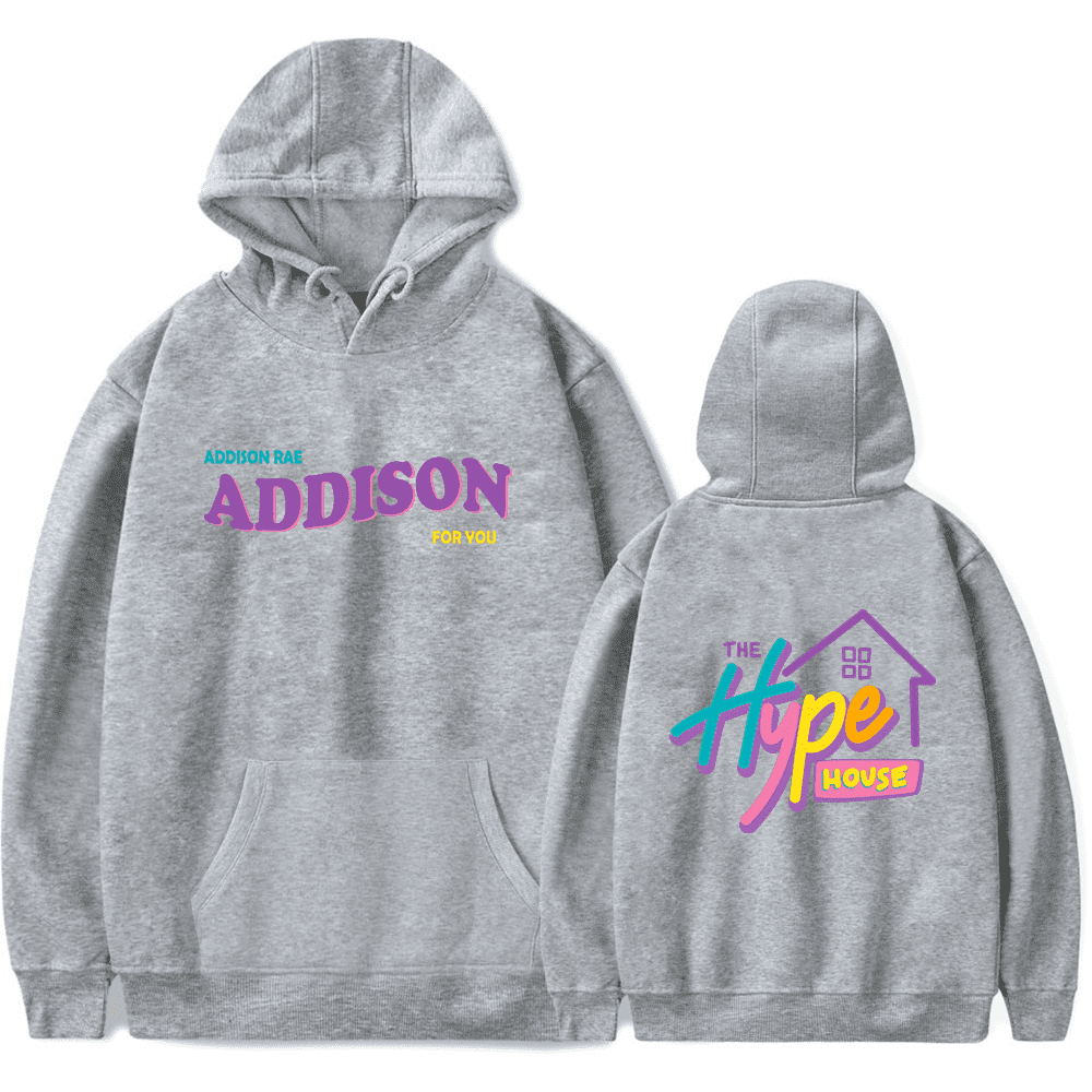 Addison Rae Merch Unisex Hoodie The House Print Fun Clothing Fashion ...