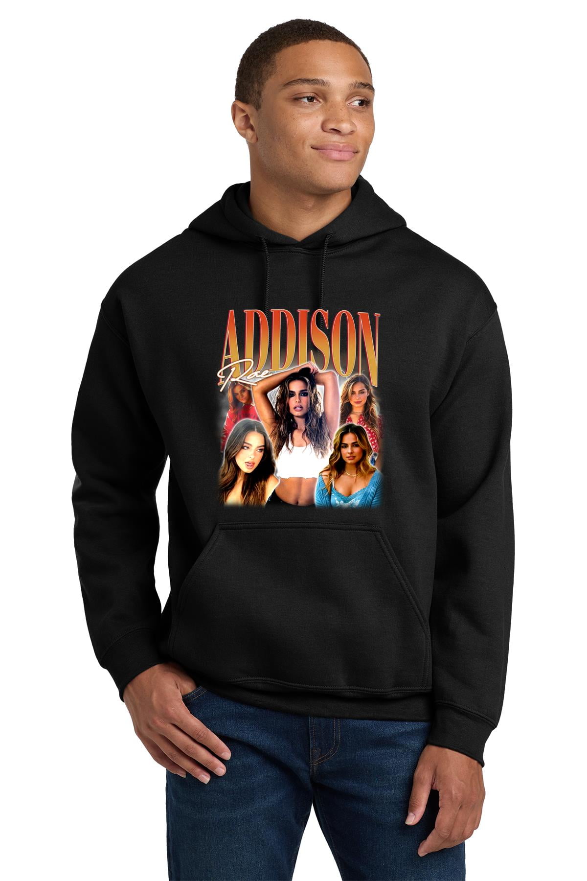 Addison Rae Singer Dancer Social Media Star Hoodie, for men & women, up ...