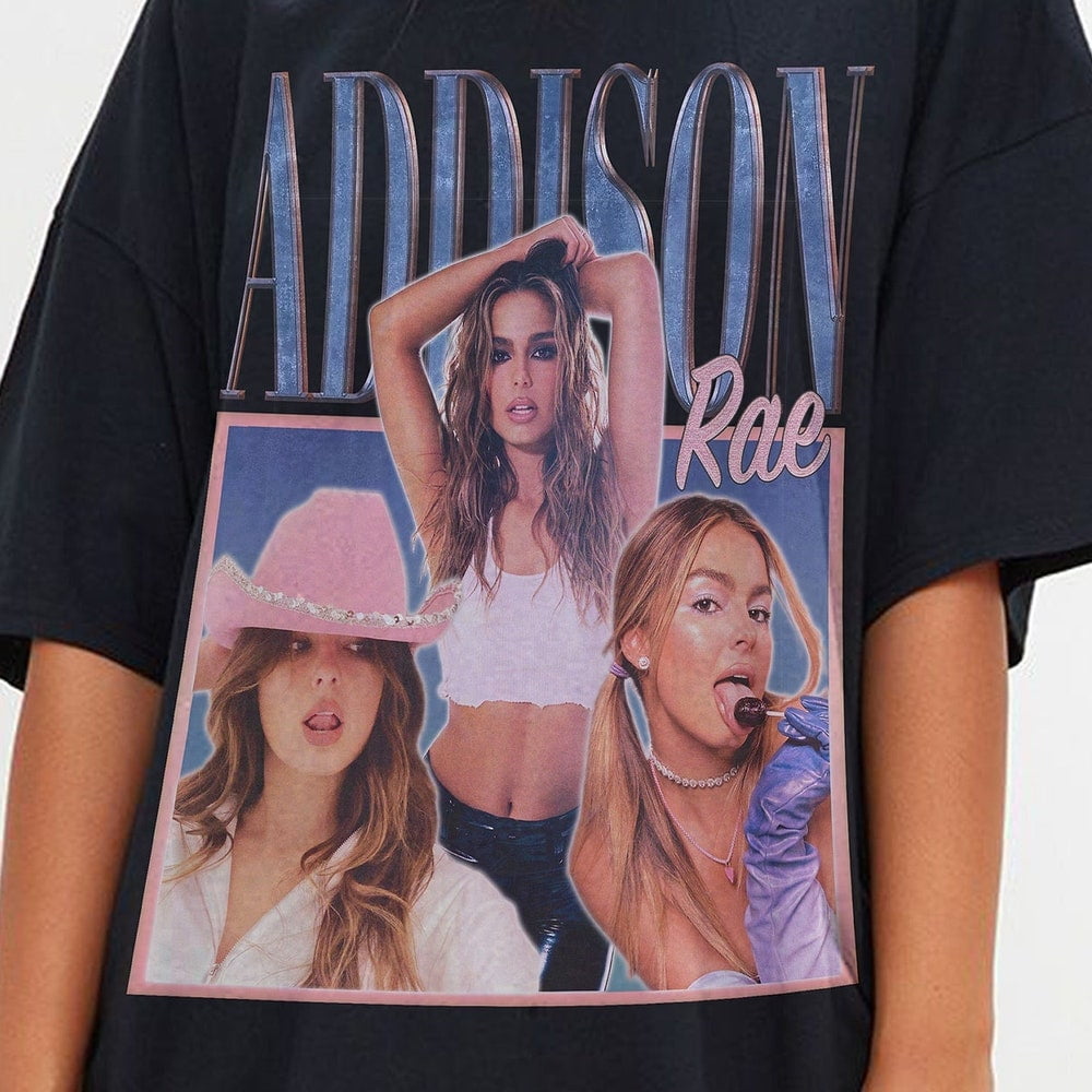 Addison Rae Vintage Retro Shirt, Addison Rae Dance Hip Hop, Addison Rae ...