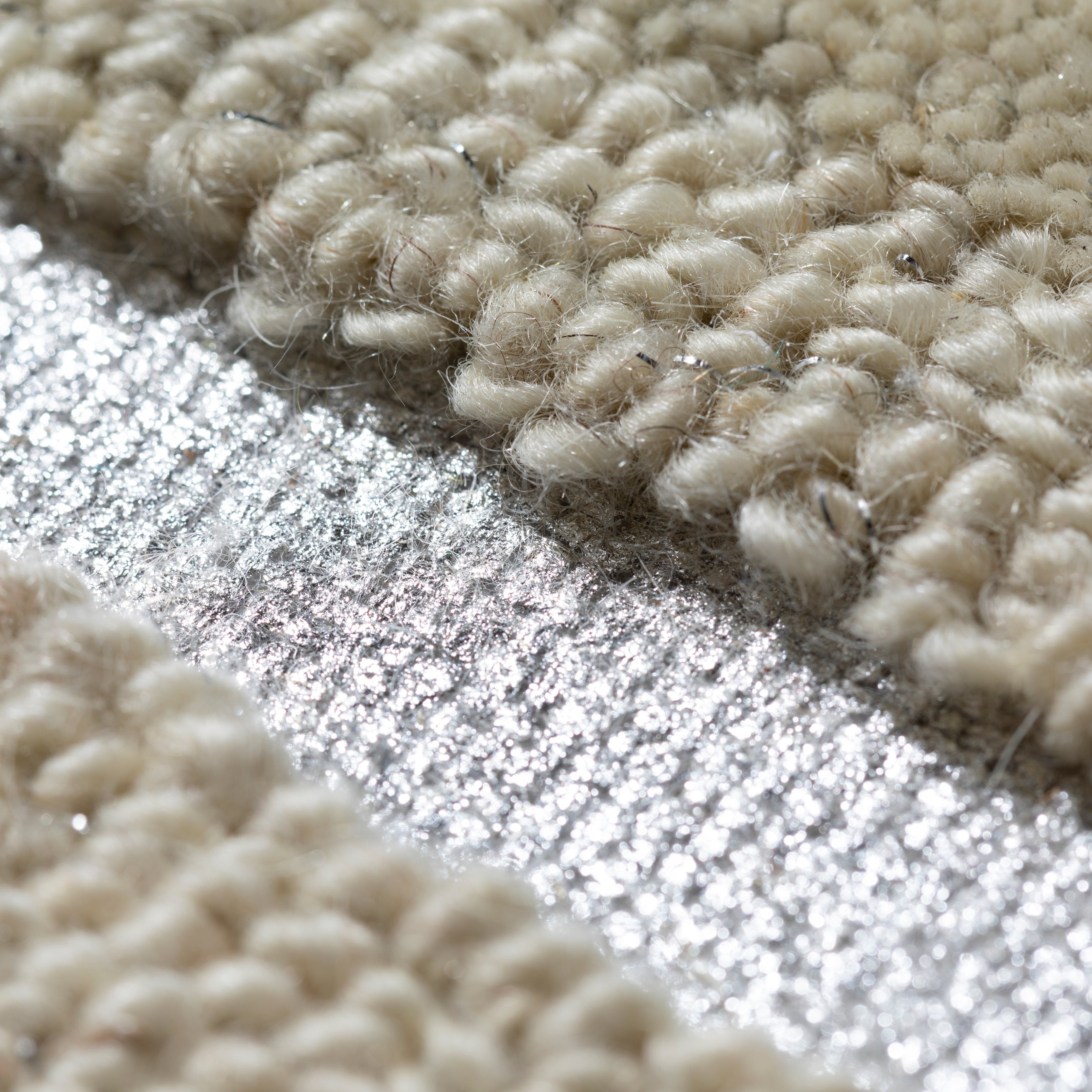 Addison Rugs Addison Dazzle Modern Hand Spun Wool and Metallic Area Rug ...