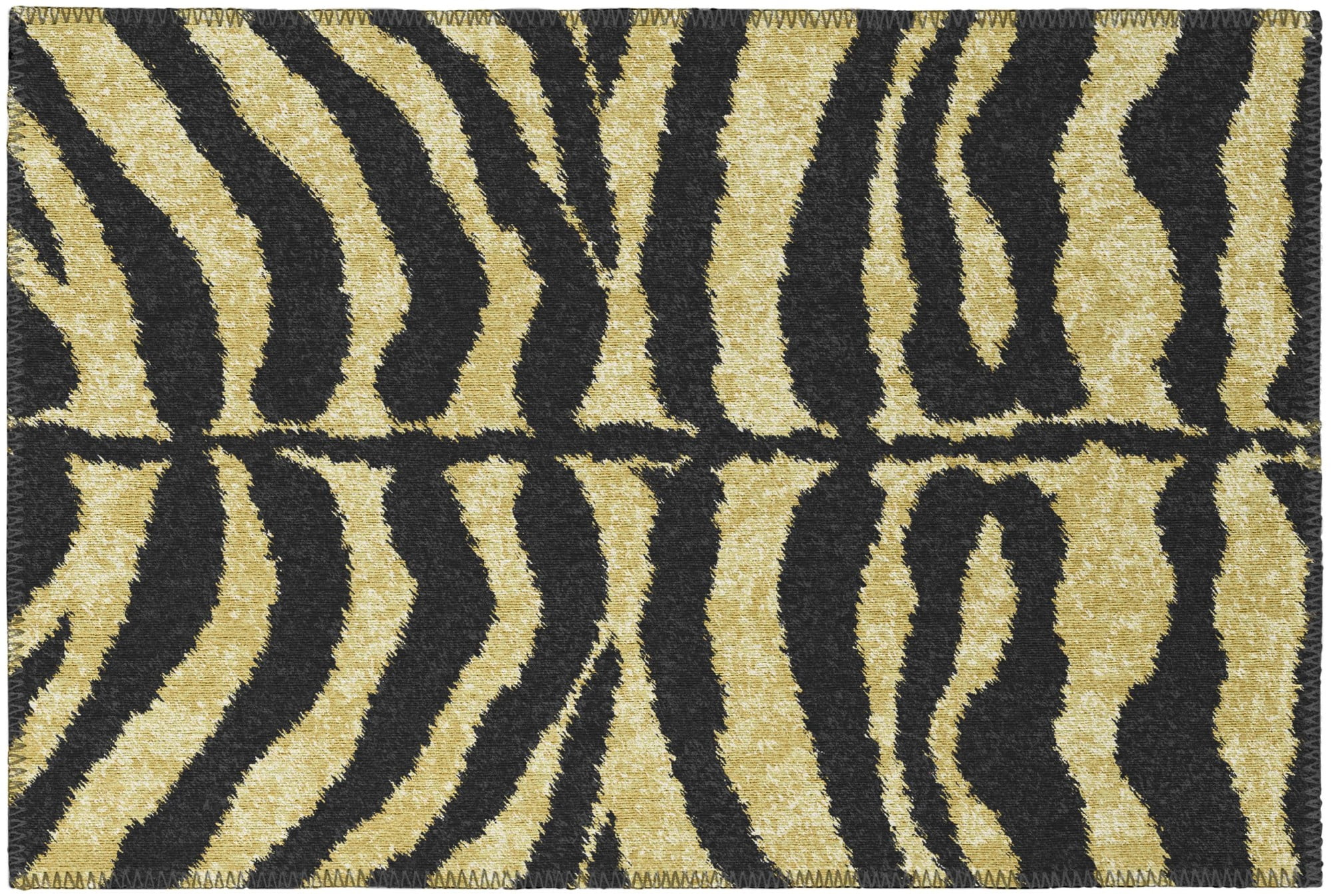 Addison Rugs Addison Indoor/ Outdoor Safari Zebra Animal Print Washable ...