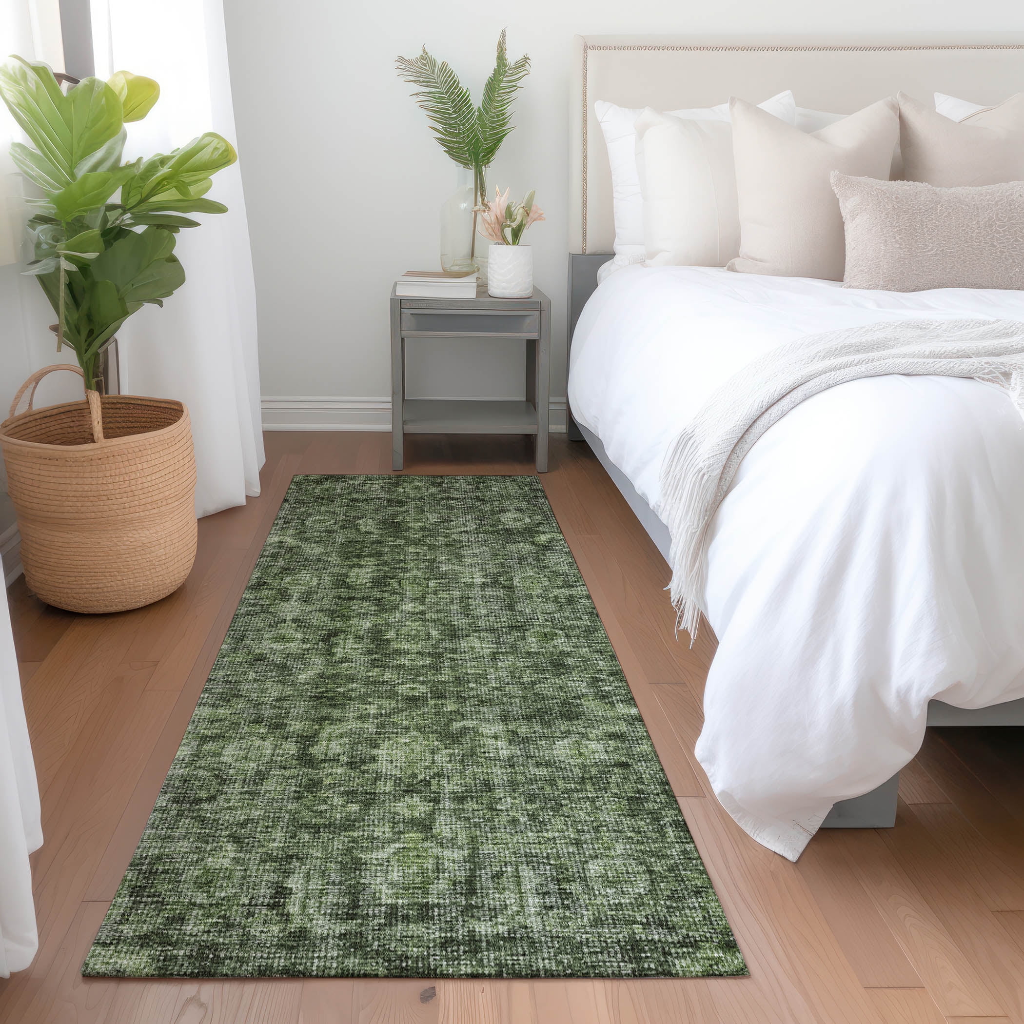 Addison Rugs Chantille Indoor/Outdoor Transitional Damask Cactus ...