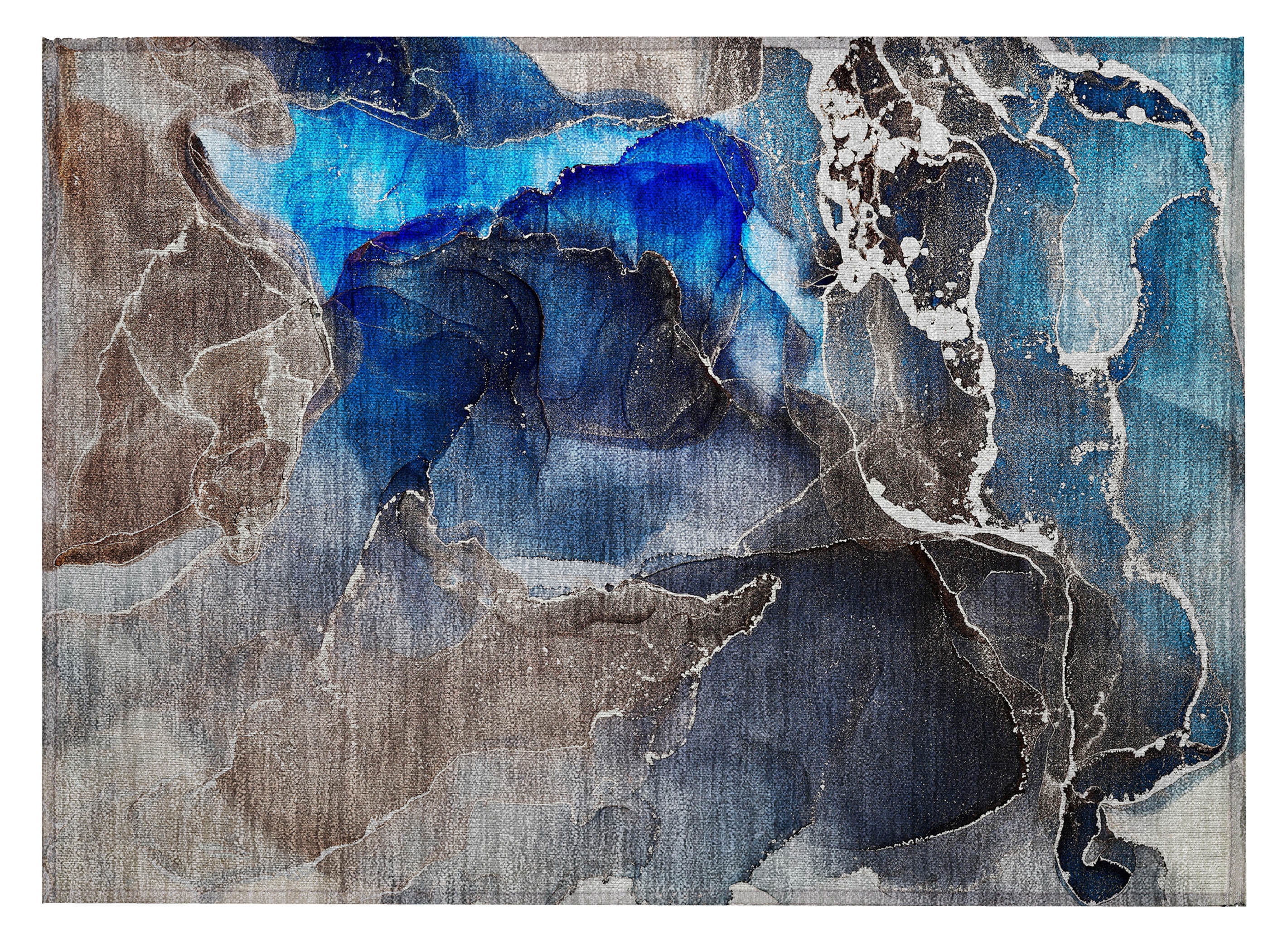 Addison Rugs Chantille ACN503 Navy 1'8" x 2'6" Indoor Outdoor Scatter ...