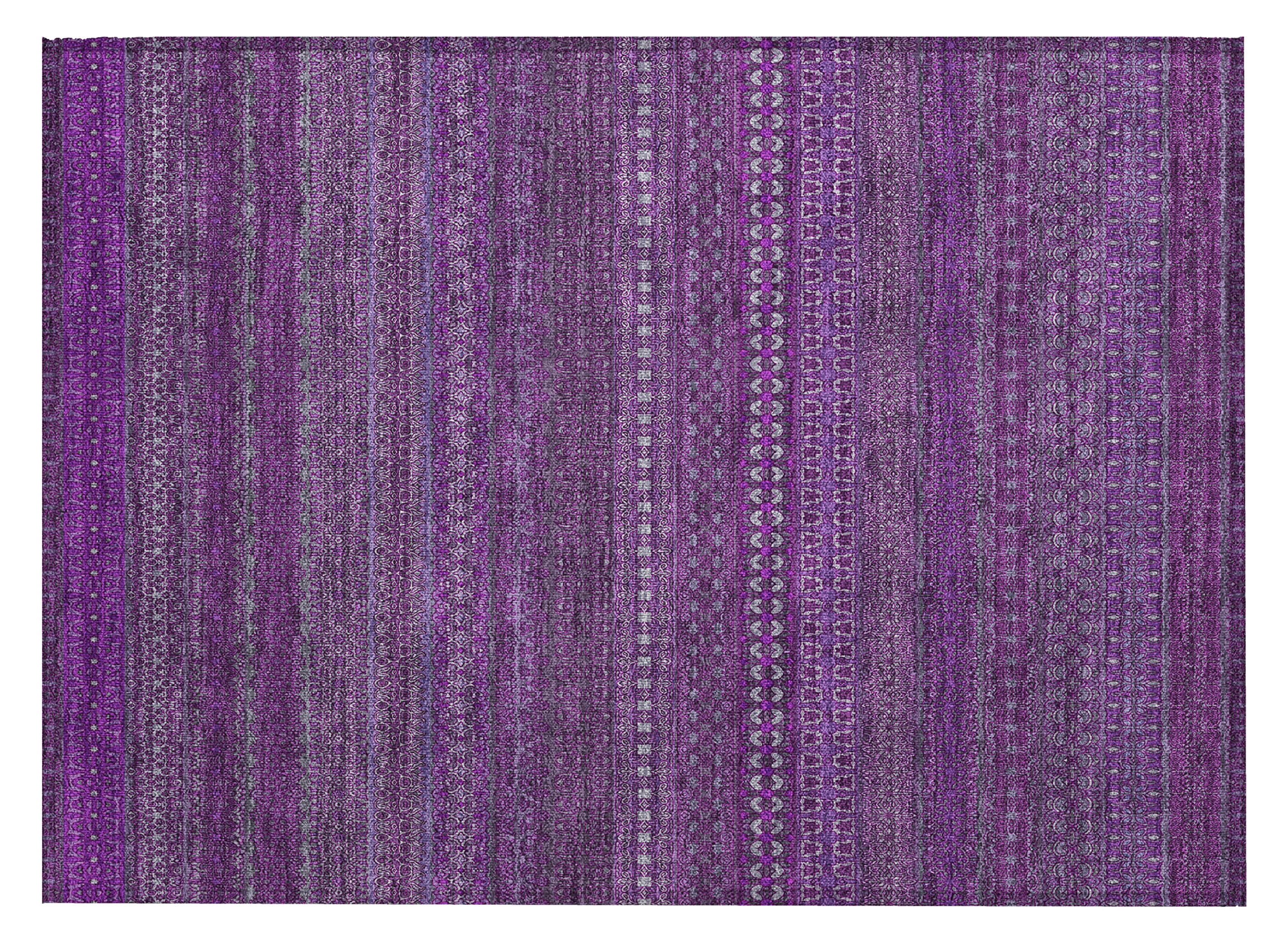 Addison Rugs Chantille ACN527 Eggplant 1'8" x 2'6" Indoor Outdoor ...