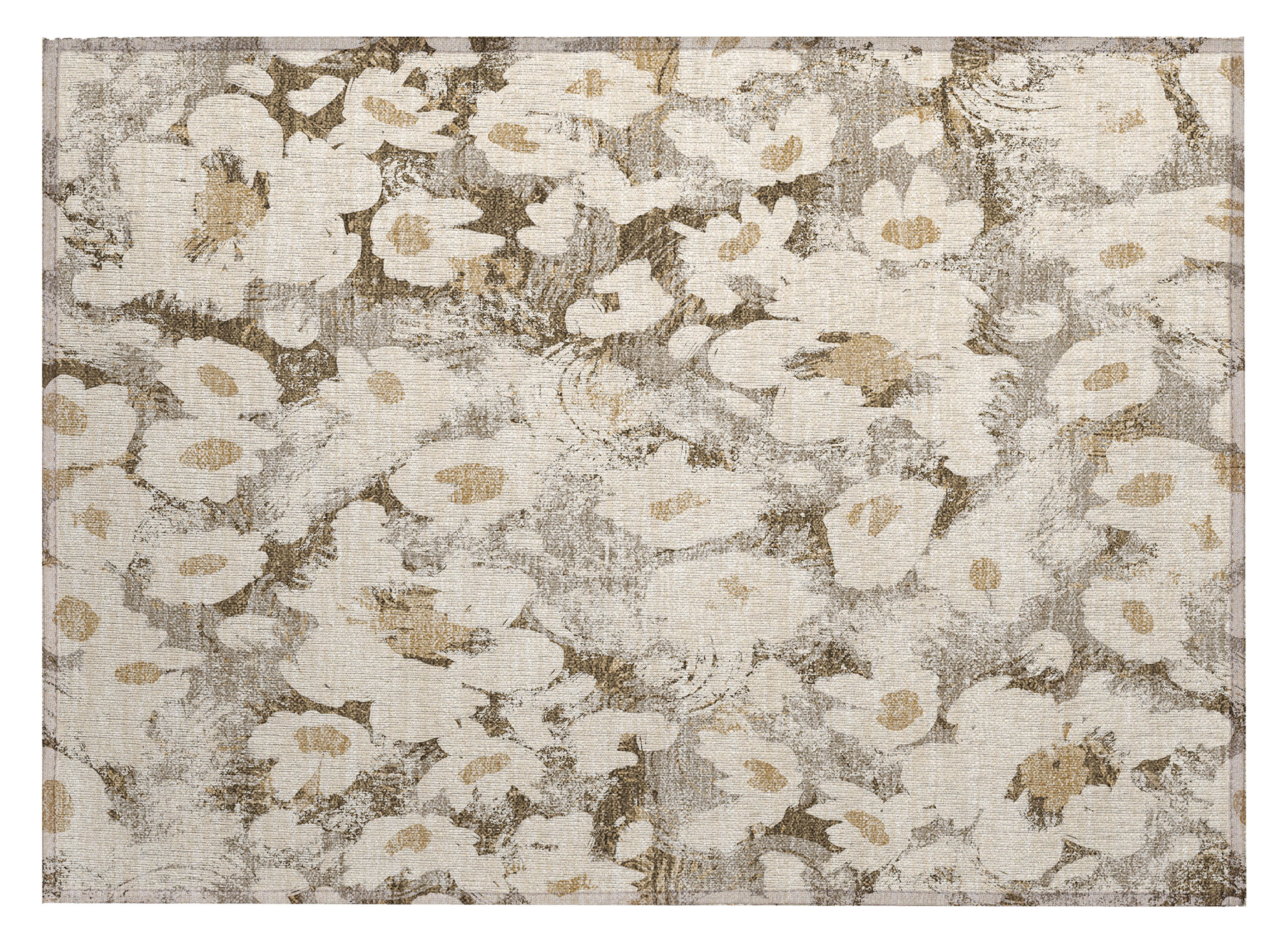 Addison Rugs Chantille ACN538 Khaki 1'8" x 2'6" Indoor Outdoor Scatter ...